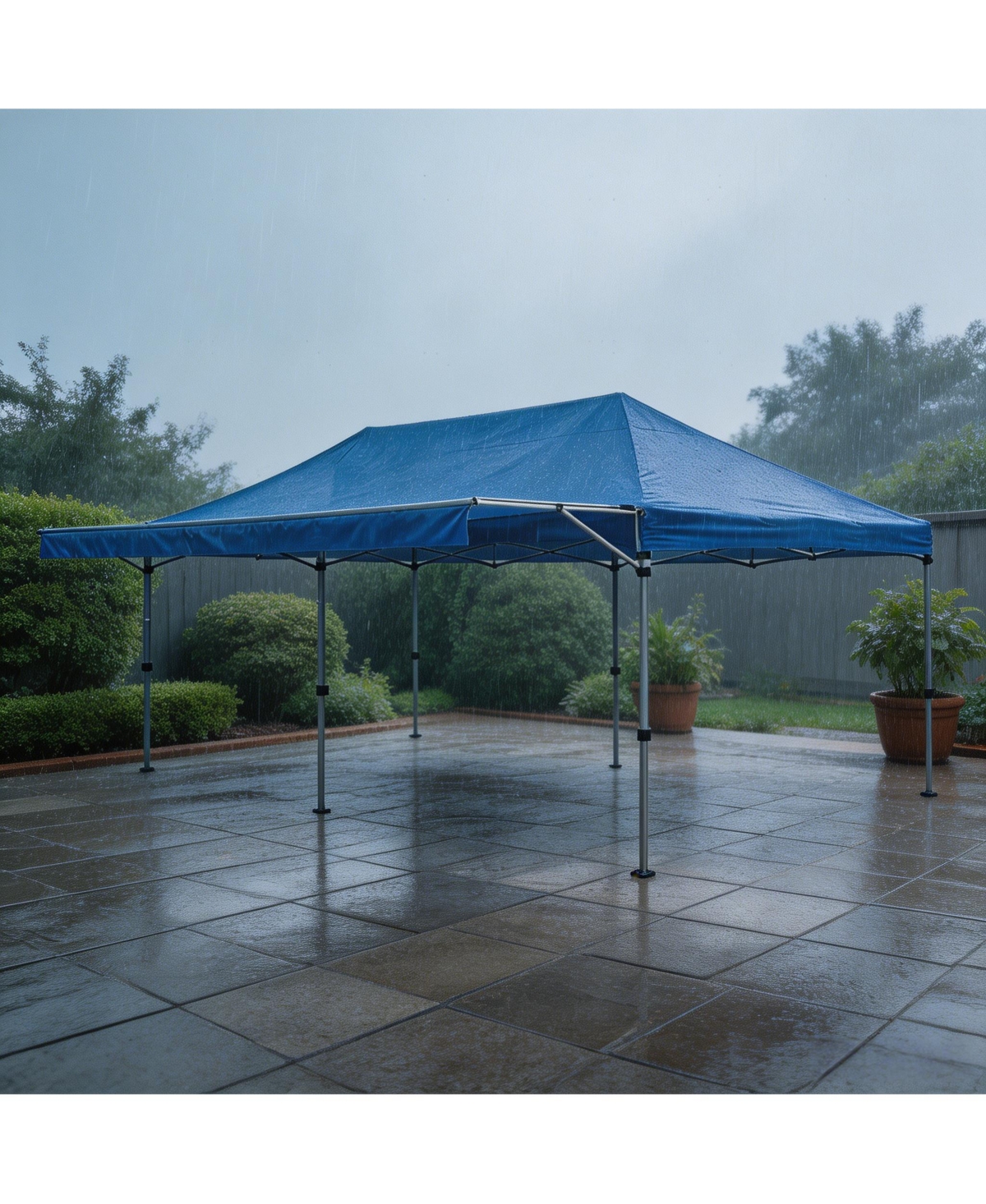 Click here for Homfan Oxford Fabric Cantilevered Folding Shelter... prices