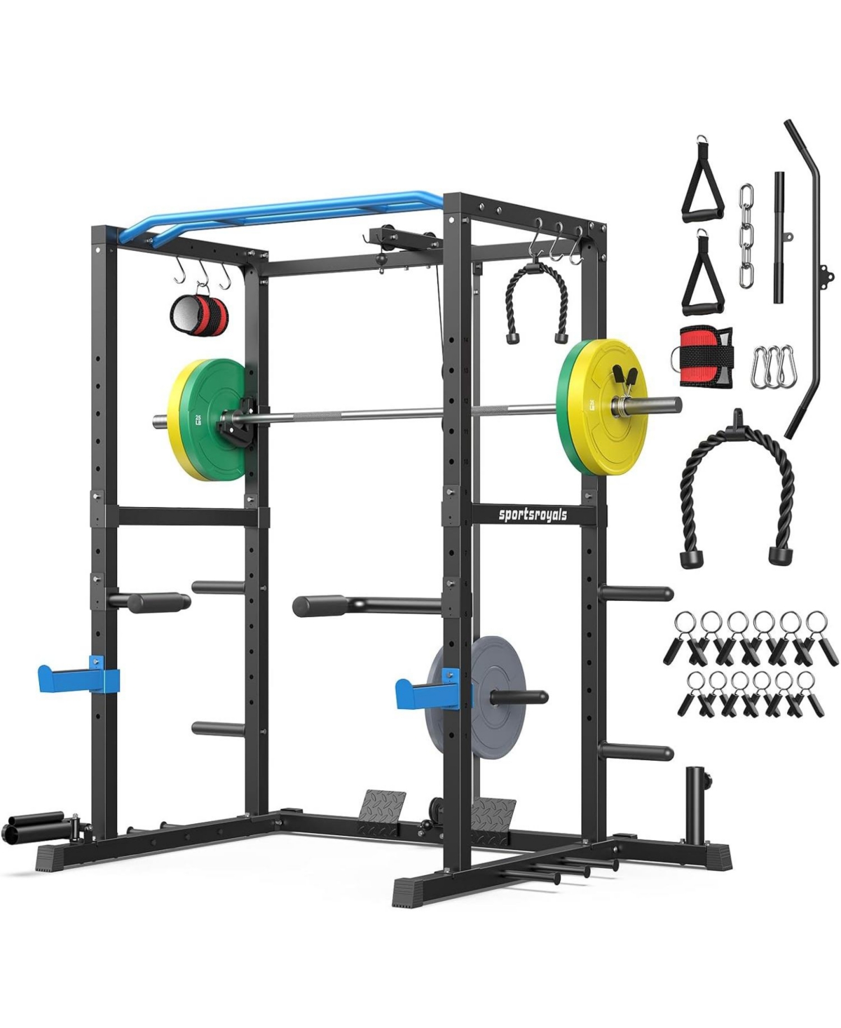 Click here for Fed Fitness Power Rack Cage with 140LB Weight Plat... prices