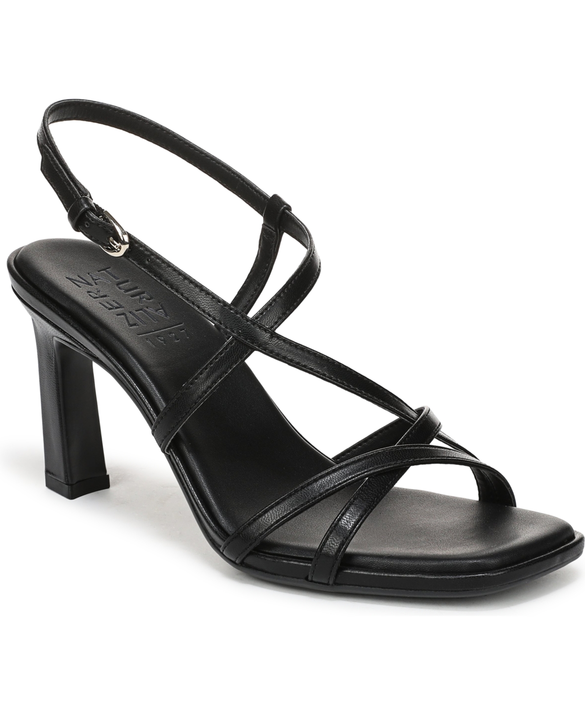 Click here for Naturalizer Womens Sanza Strappy Sandals - Black F... prices