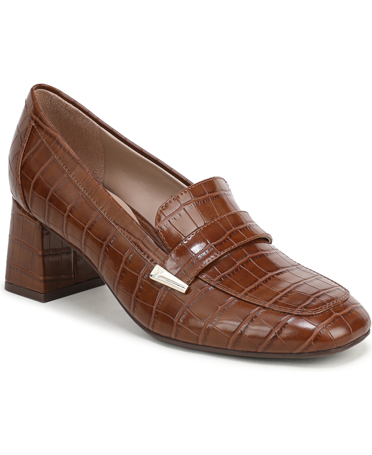 Click here for Naturalizer Womens Davi Slip-On Loafers - Brown Cr... prices