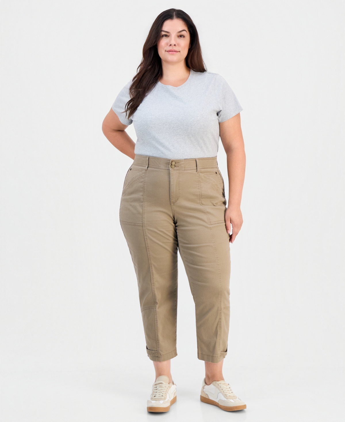 Click here for Democracy Trendy Plus Size AbSolution High-Rise An... prices