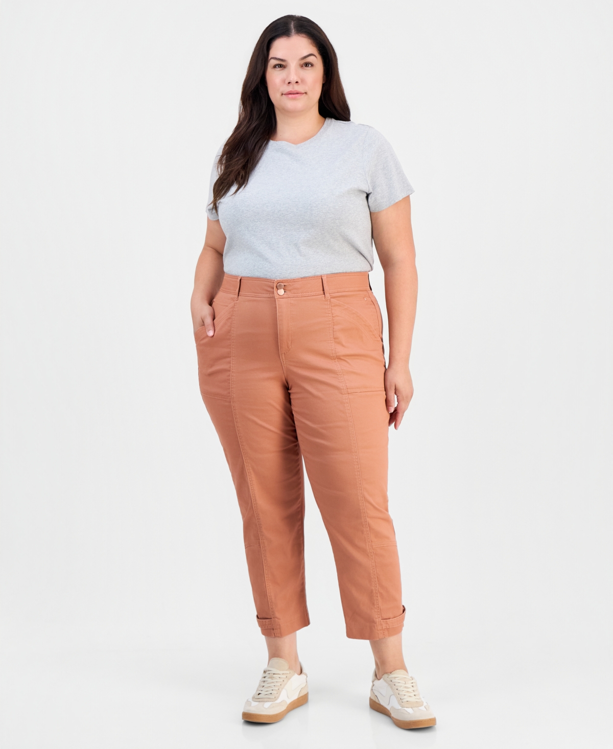 Click here for Democracy Trendy Plus Size AbSolution High-Rise An... prices