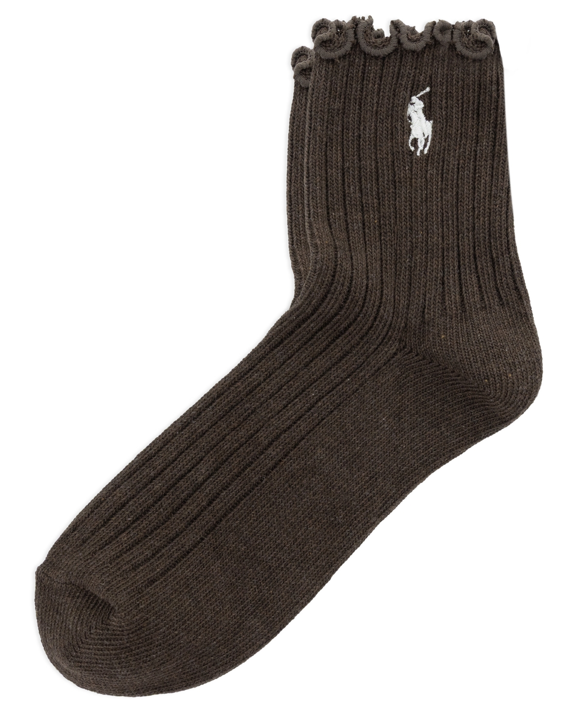 Click here for Polo Ralph Lauren Womens Lettuce Edge Anklet Socks... prices