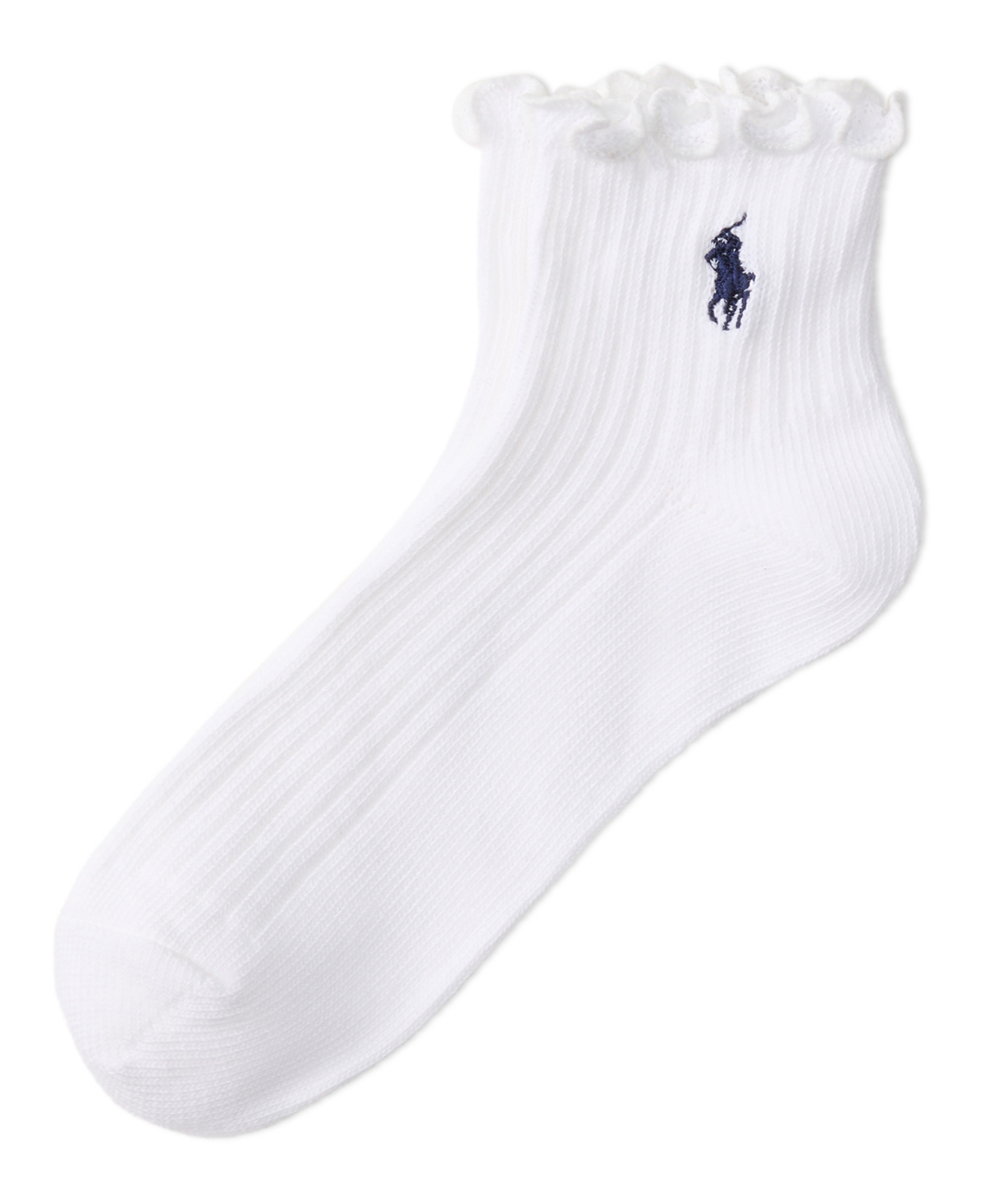 Click here for Polo Ralph Lauren Womens Lettuce Edge Anklet Socks... prices