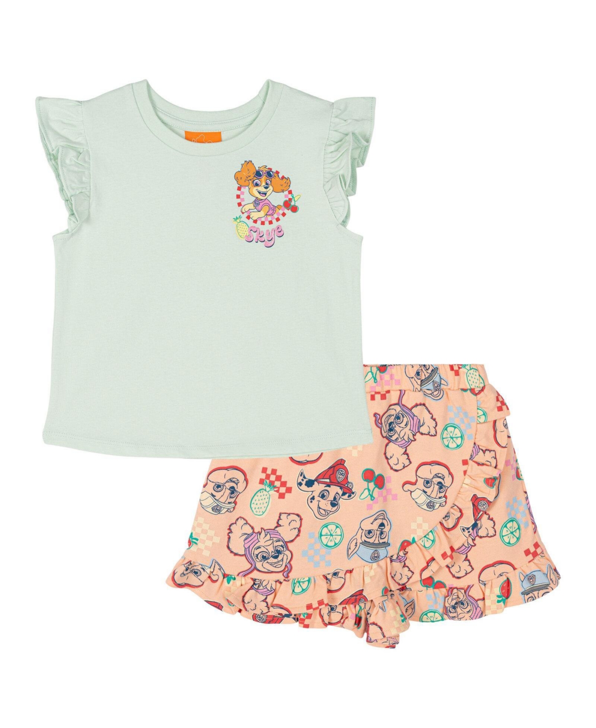 Click here for Paw Patrol Girls (5-12) 2-Piece Tee and Skort Set... prices