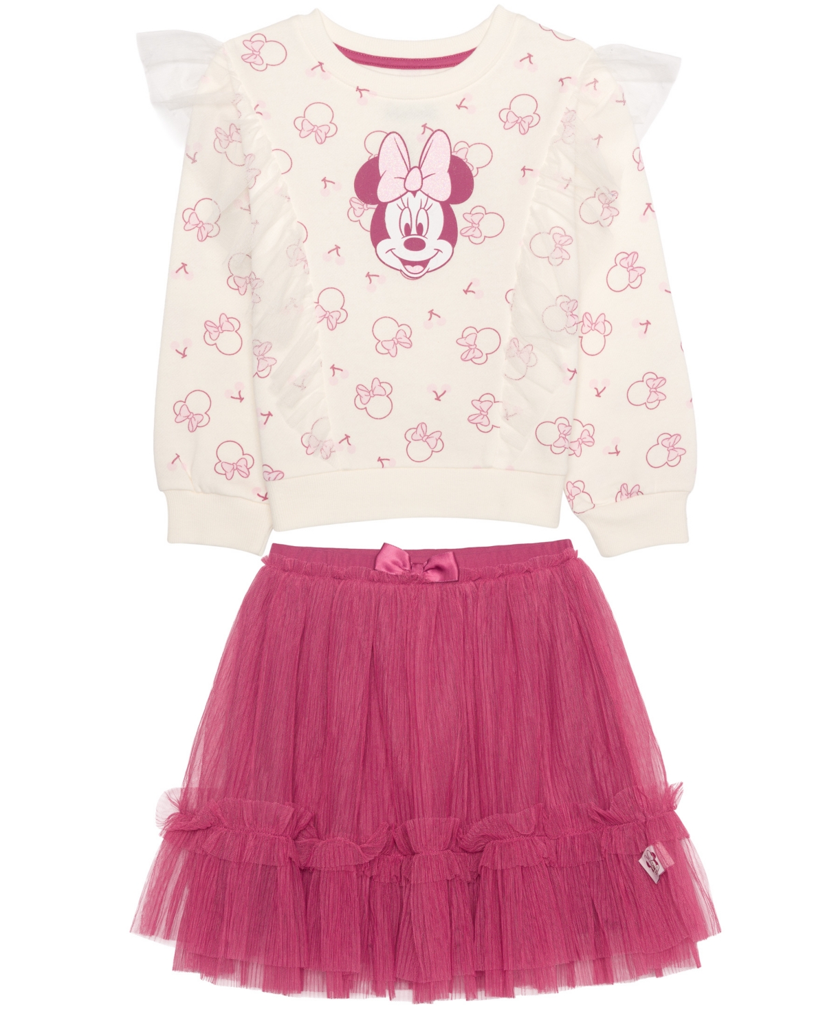 Click here for Disney Girls 2T-6X Minnie Mouse Cherry Top and Ski... prices