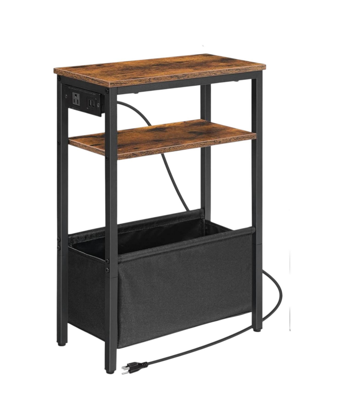 Click here for Slickblue Slim Side Table with Charging Hub and Co... prices
