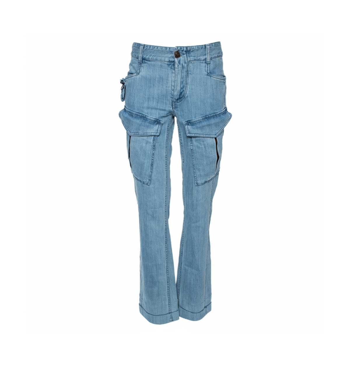 Click here for Pre-Owned Roberto Cavalli Mens Denim Cargo Jeans prices