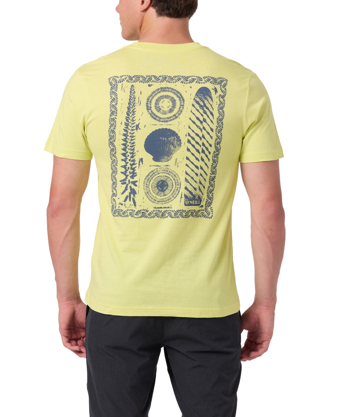 Click here for ONeill Mens Crewneck Graphic T-Shirt - Celery prices