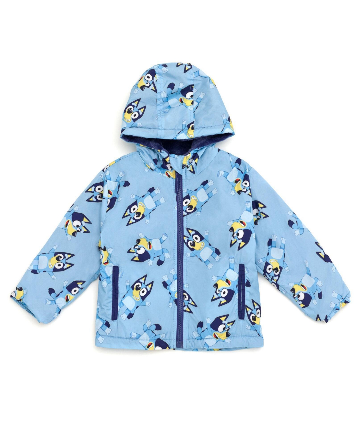Click here for Bluey Baby Hooded Rain Jacket - Bluey sky blue prices