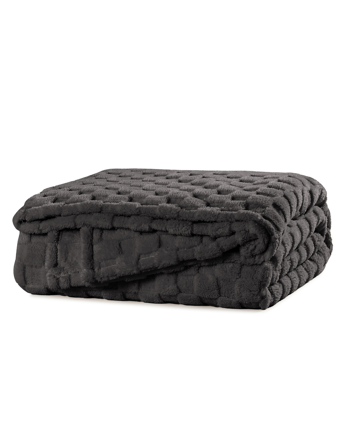 Click here for Sanctuary Jacquard Sherpa Blanket  Full/Queen - Ch... prices