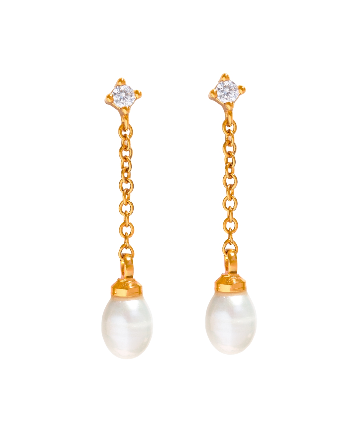Click here for Girls Crew Crystal Falling for You Imitation Pearl... prices