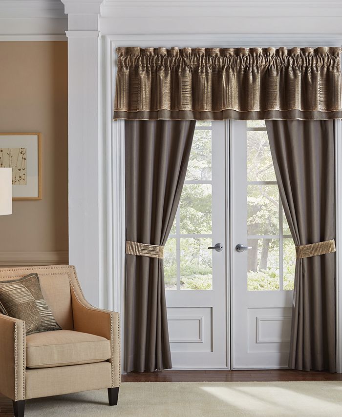 Croscill Benson 41" x 84" Pole Top Set of Two Window Panels - Macy's