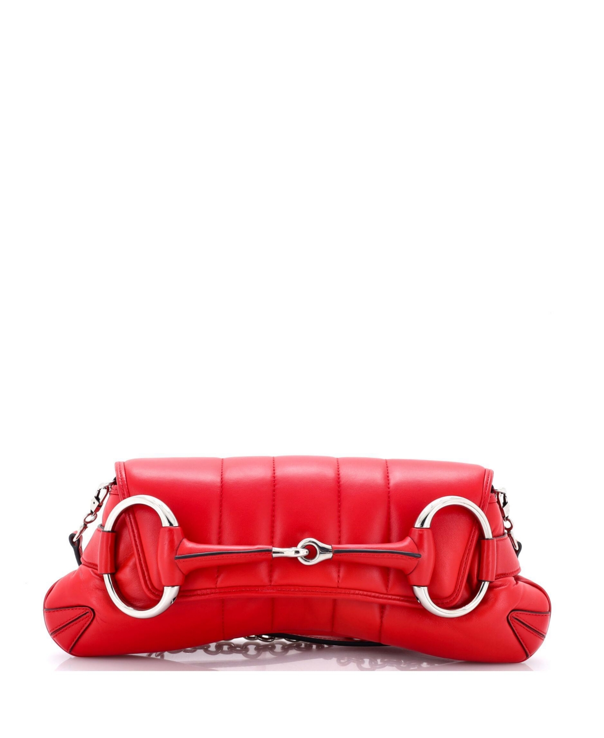 Click here for Pre-Owned Gucci Medium Horsebit Chain Shoulder Bag... prices