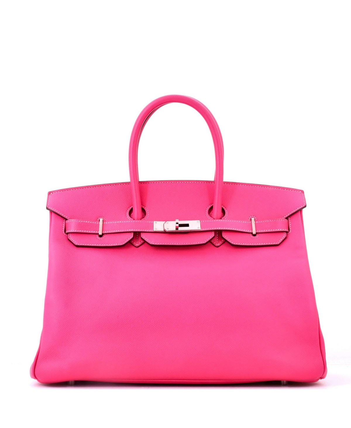Click here for Pre-Owned HERMES Candy 35 Handbag Epsom - Pink prices
