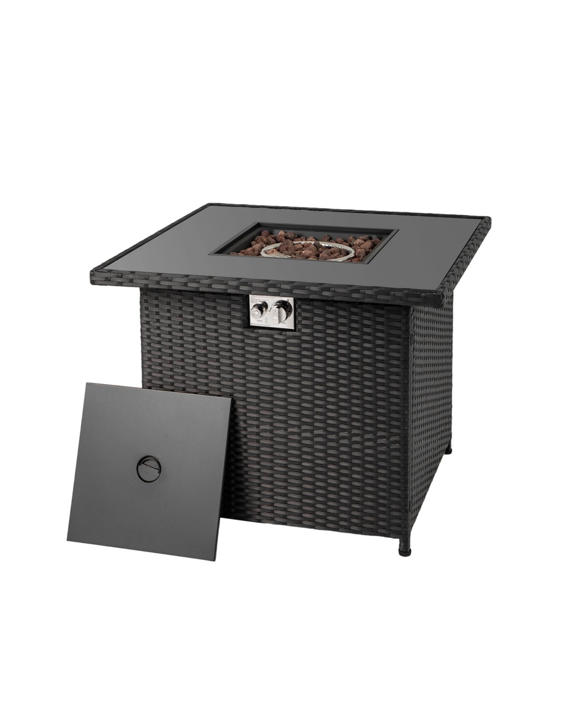 Click here for Slickblue Patio Fire Pit Table Propane 50000 Btu w... prices