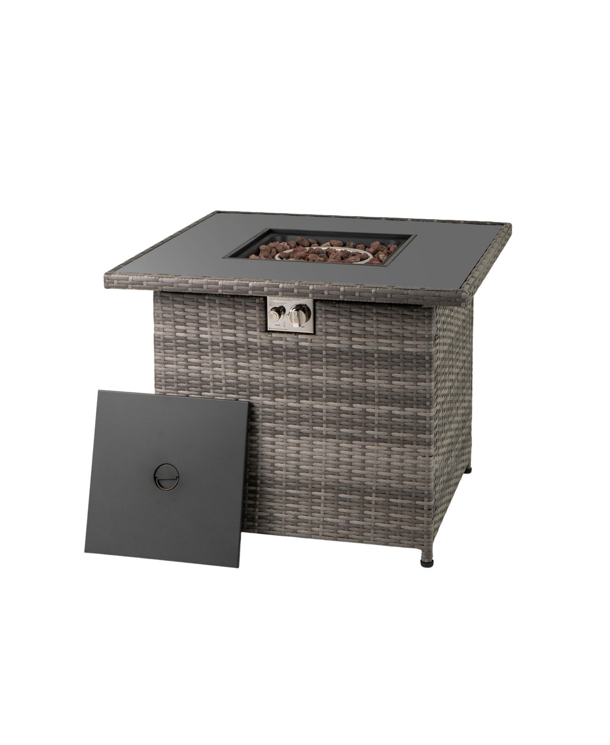 Click here for Slickblue Patio Fire Pit Table Propane 50000 Btu w... prices