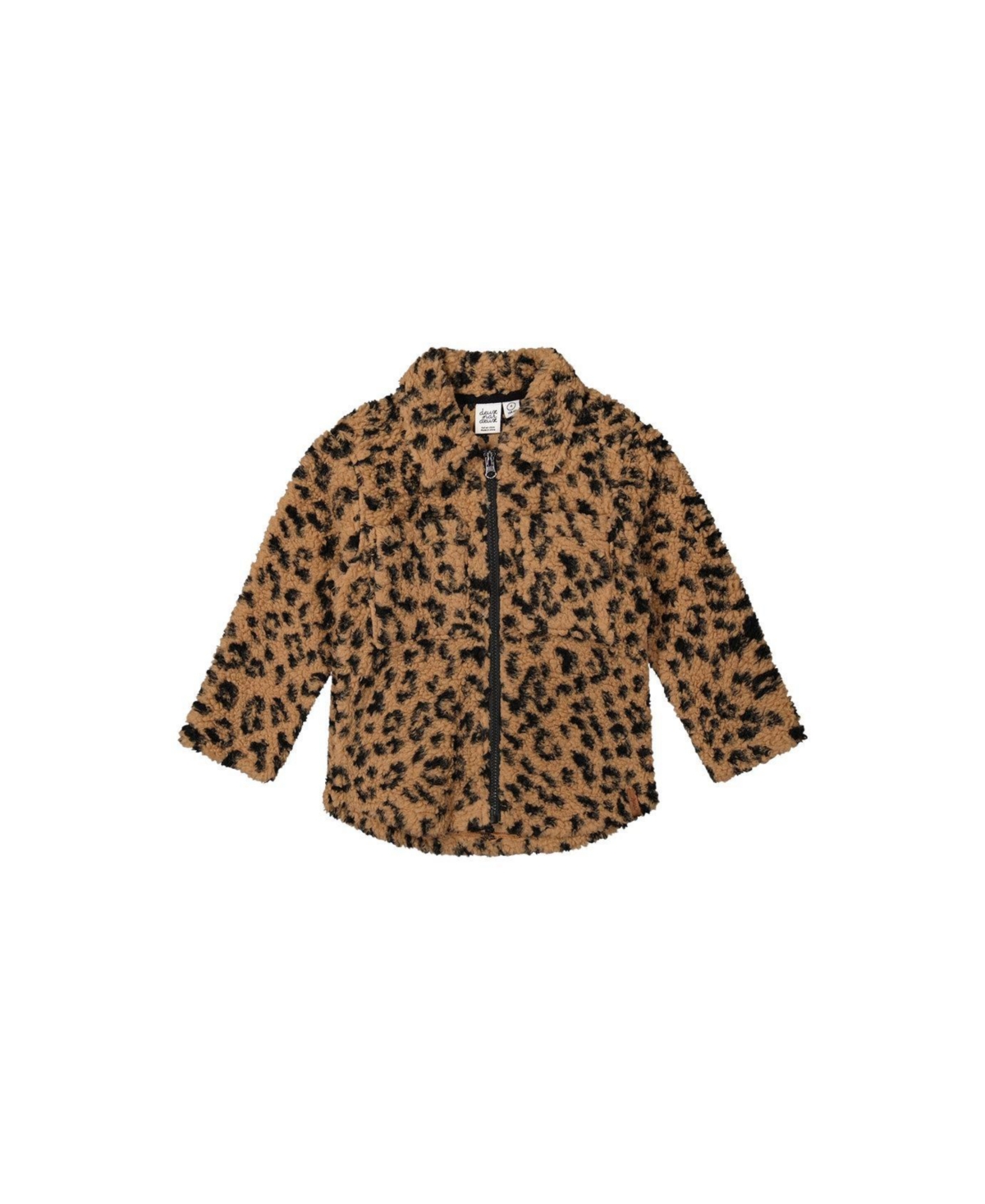 Click here for Deux par Deux Big Girls Zipped Sherpa Overshirt wi... prices