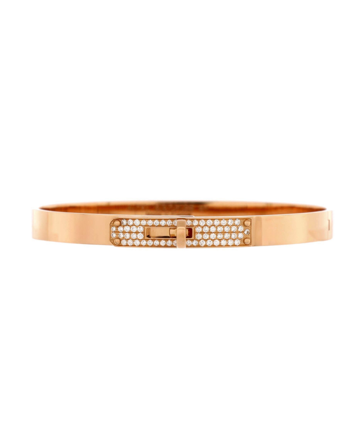 Click here for Pre-Owned HERMES Kelly Bracelet - 18k rose gold prices