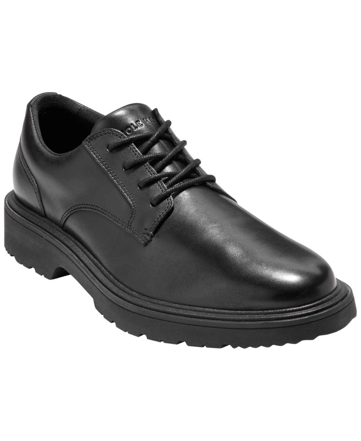 Click here for Cole Haan Mens Vestry Grand Plain-Toe Oxfords - Bl... prices