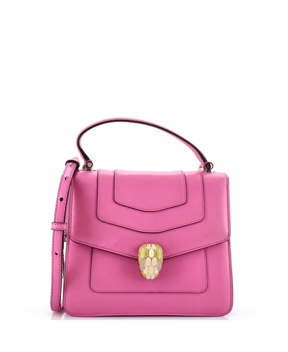Click here for Pre-Owned Bvlgari Small Serpenti Forever Top Handl... prices