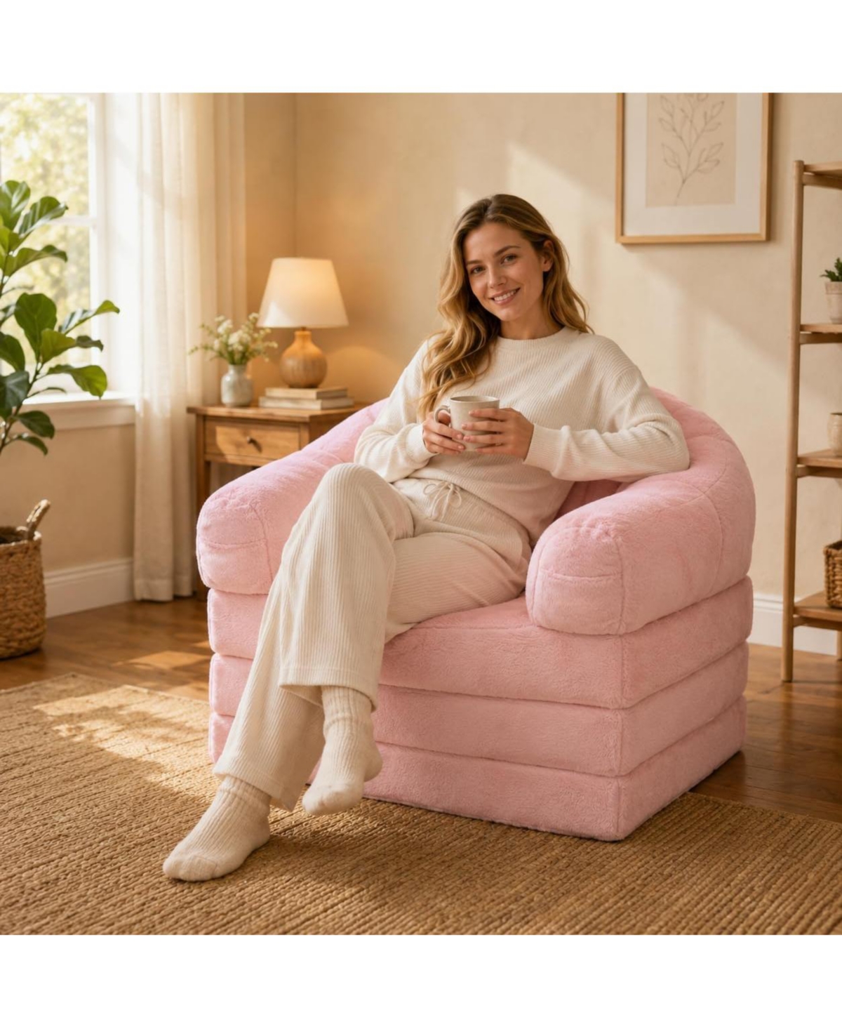 Click here for homfan Folding Sofa Bed - Convertible Sleeper Chai... prices