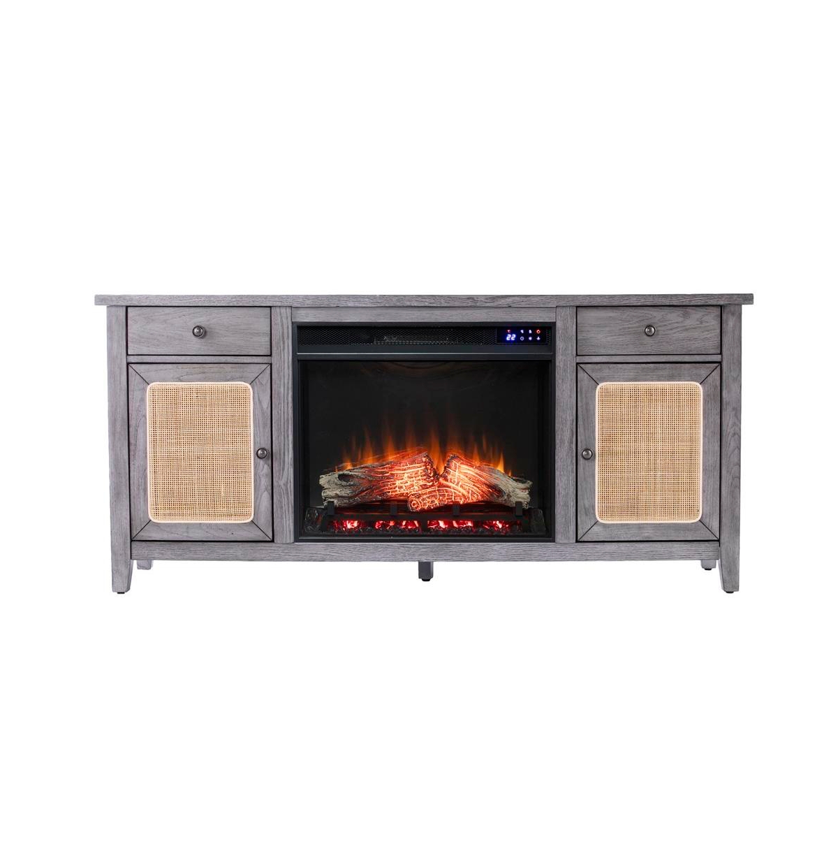 Click here for Augusta Home Edderton Electric Fireplace with Medi... prices