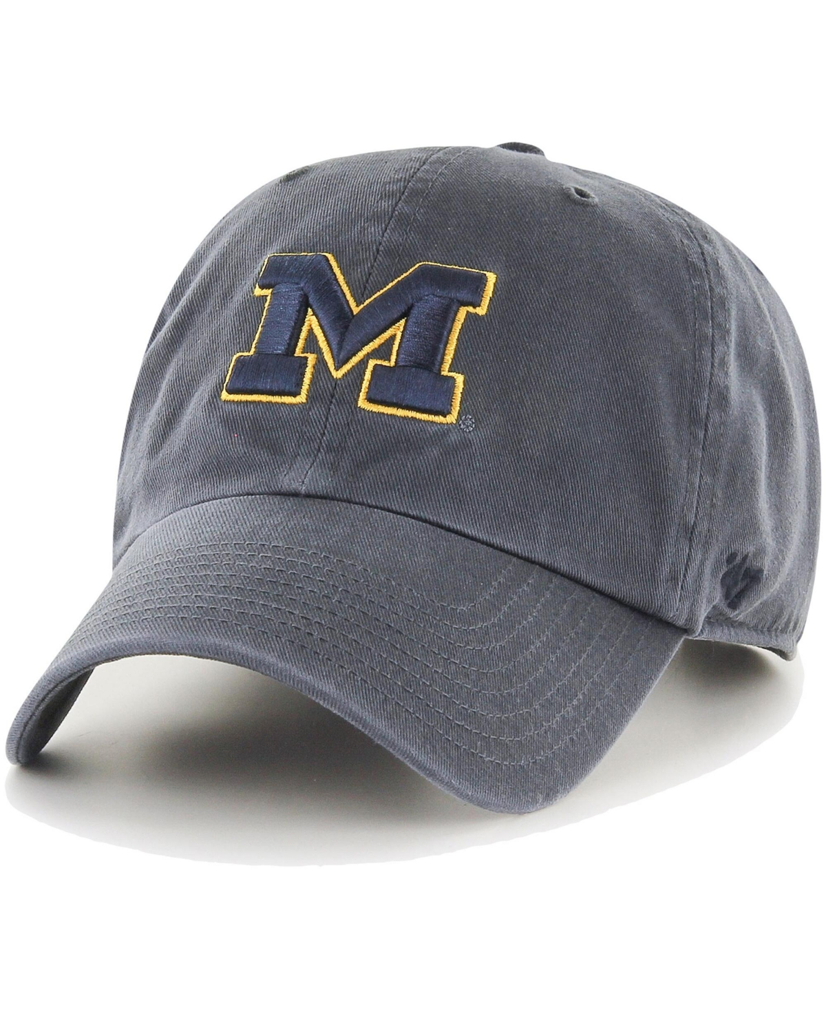 Click here for 47 Brand Mens Charcoal Michigan Wolverines Clean U... prices