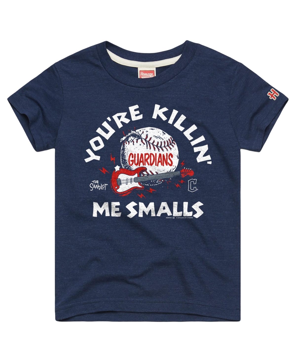 Click here for Homage Big Boys and Girls Navy Cleveland Guardians... prices