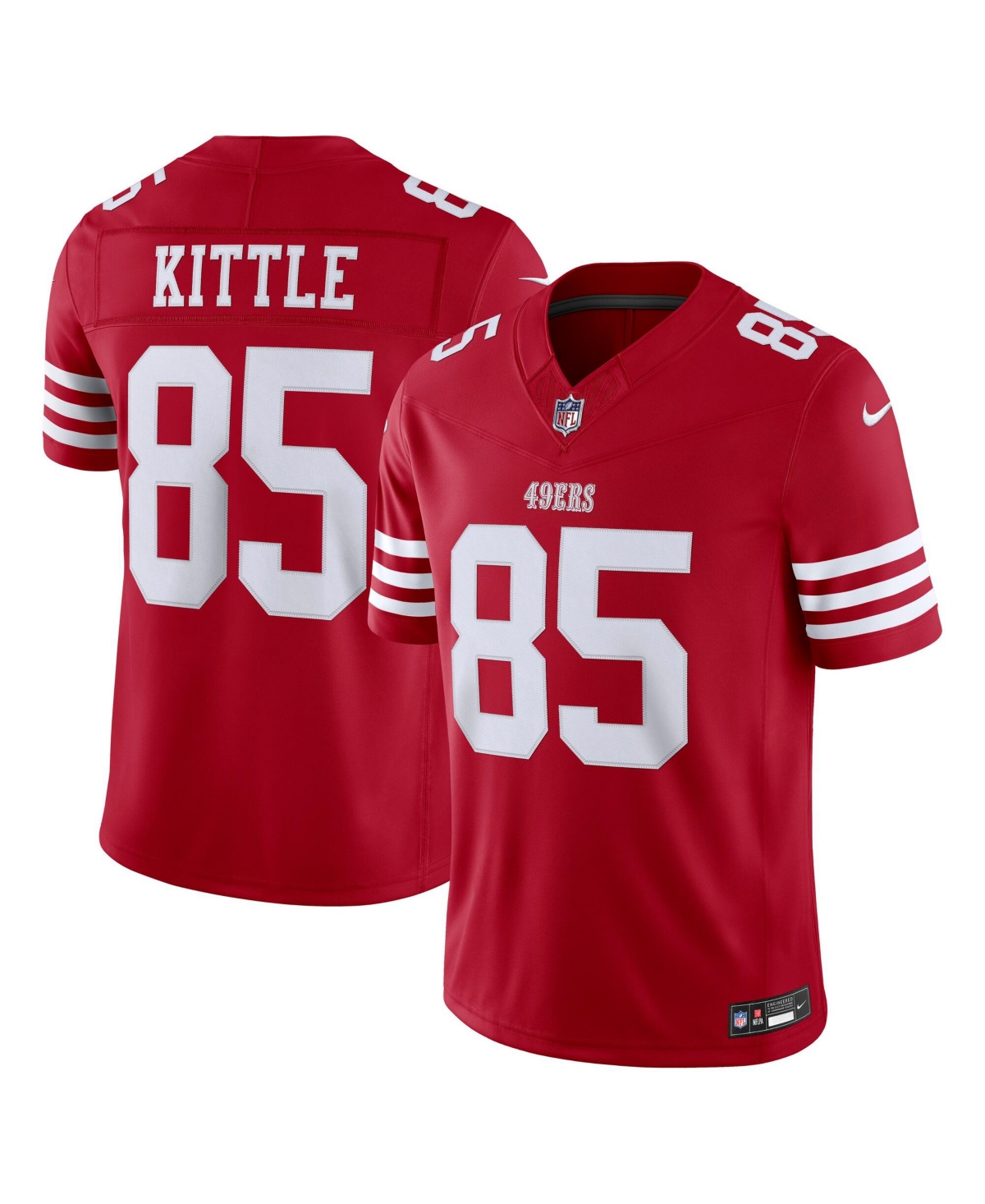 Click here for Nike Mens George Kittle Scarlet San Francisco 49er... prices