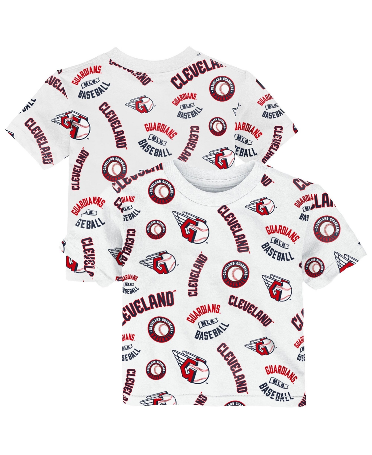 Click here for Outerstuff Toddler White Cleveland Guardians Run D... prices