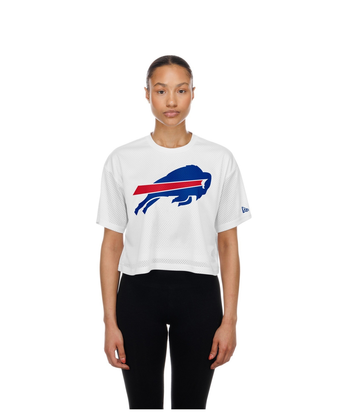 Click here for New Era Womens White Buffalo Bills Summer Mesh Cro... prices