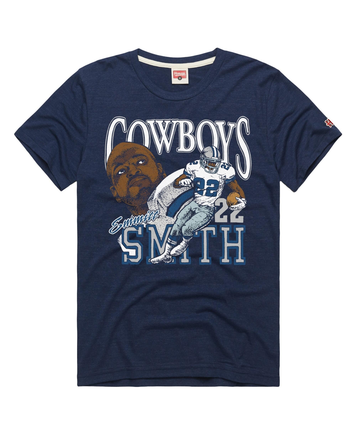 Click here for Homage Mens and Womens Emmitt Smith Navy Dallas Co... prices
