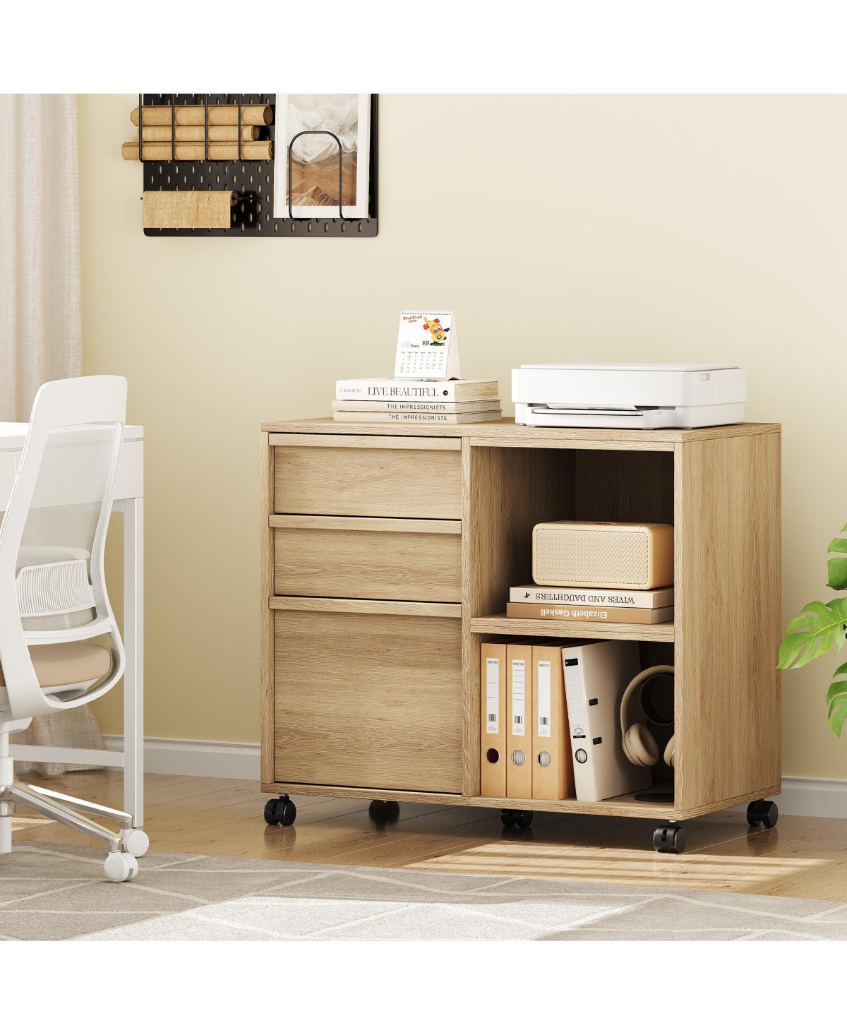 Click here for gaomon 3-Drawer File Cabinet  Rolling Storage Cabi... prices