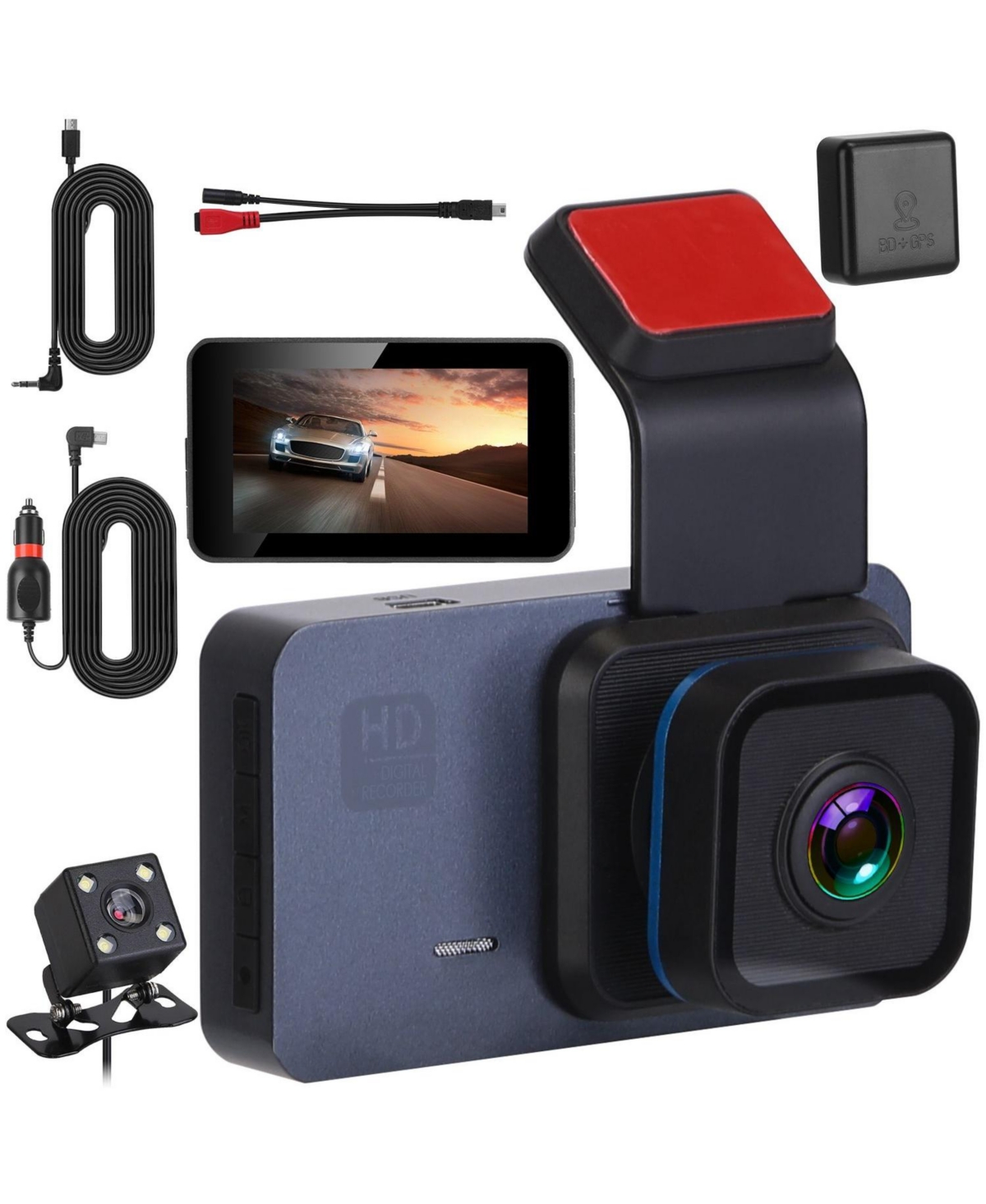 Click here for Neewer 1080P Dual Lens Dash Cam Vehicle Driving Re... prices