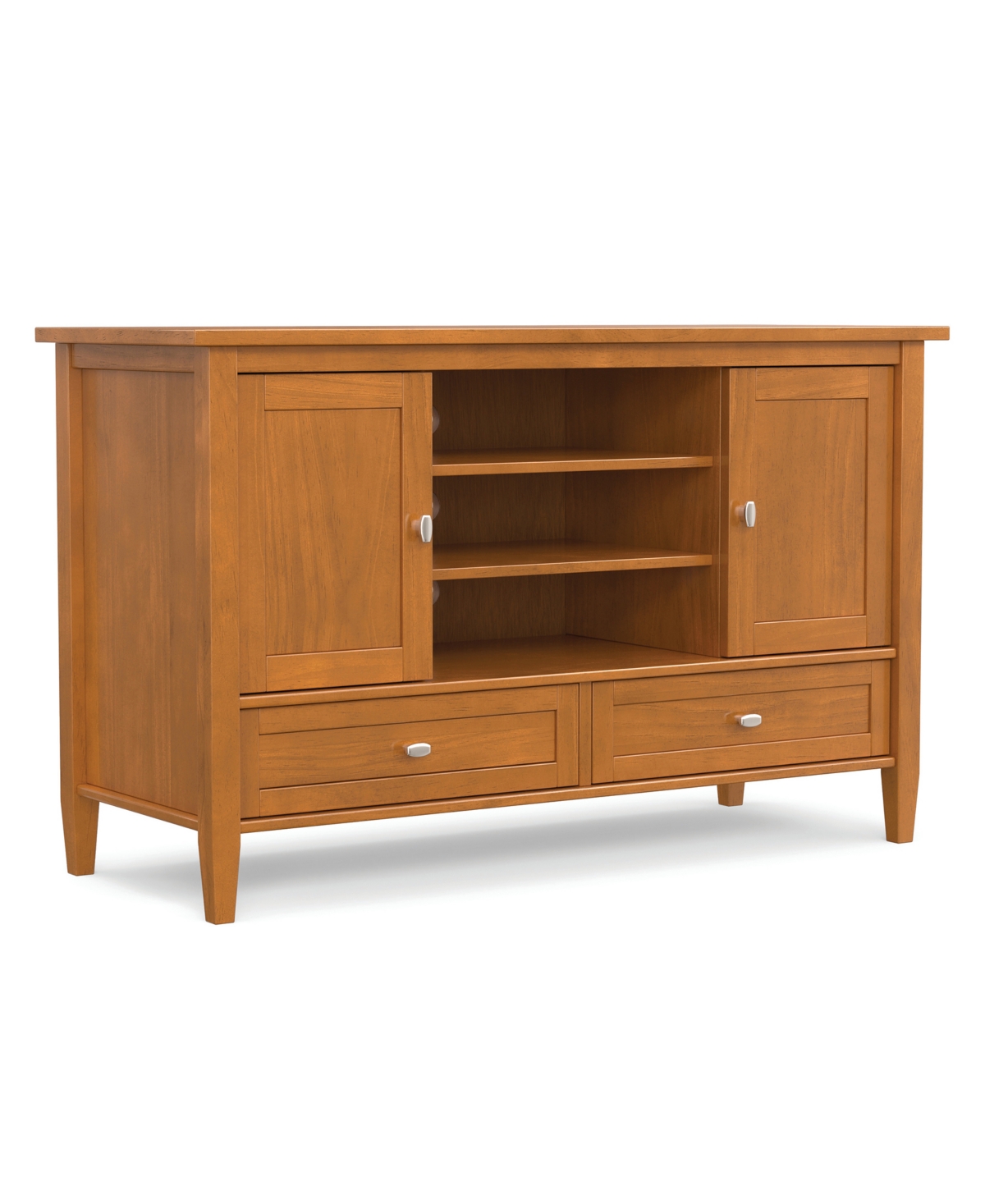 Click here for Warm Shaker Tv Stand - Light Brow prices