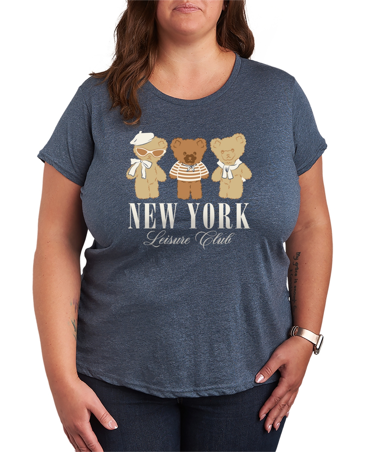 Click here for Hybrid Apparel Plus Size Teddy Bears Graphic T-Shi... prices