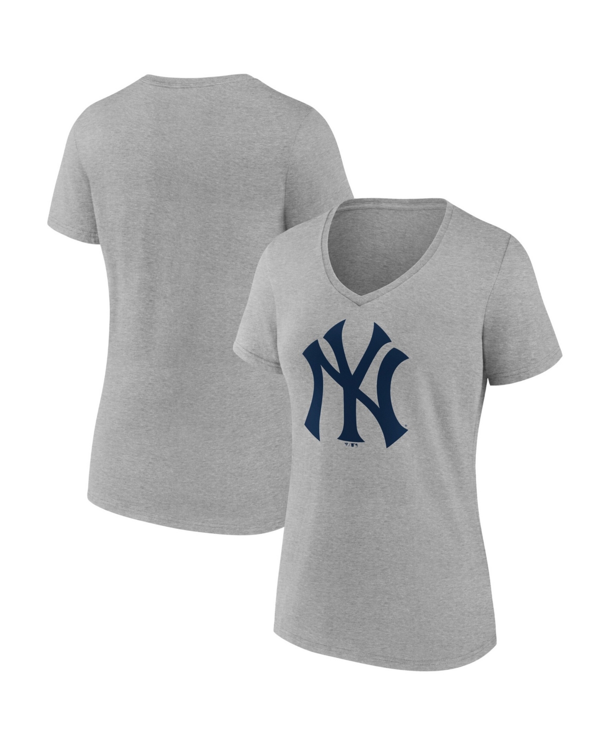 Click here for Logo Athletic Womens Gray New York Yankees V-Neck... prices