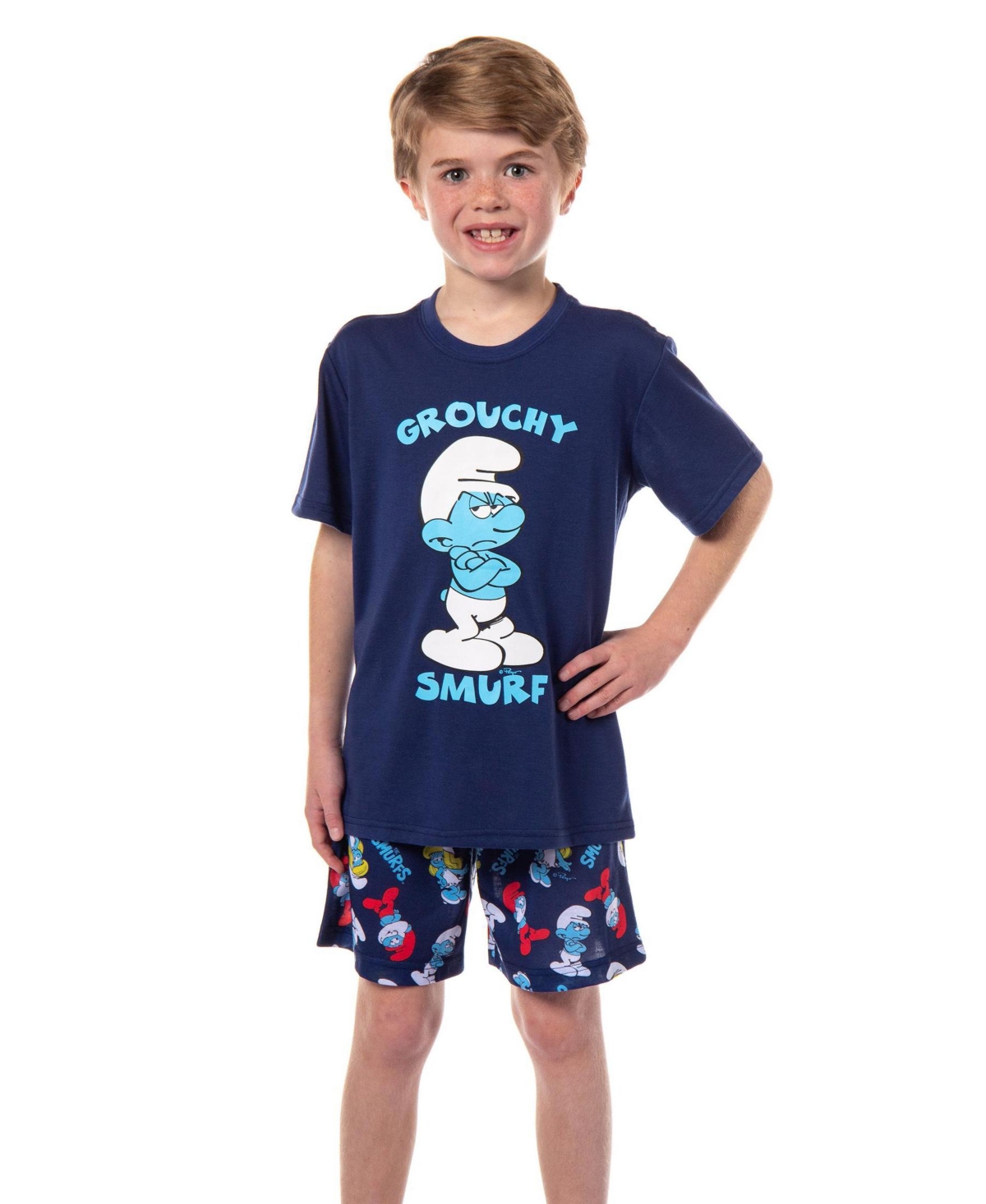 Click here for The Smurfs Boys ( 4 To 16 ) Grouchy Smurf 2 Piece... prices