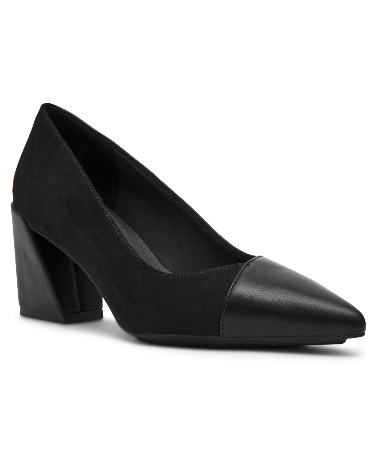 Click here for Anne Klein Womens Ravine Slip-On Pumps - Black prices
