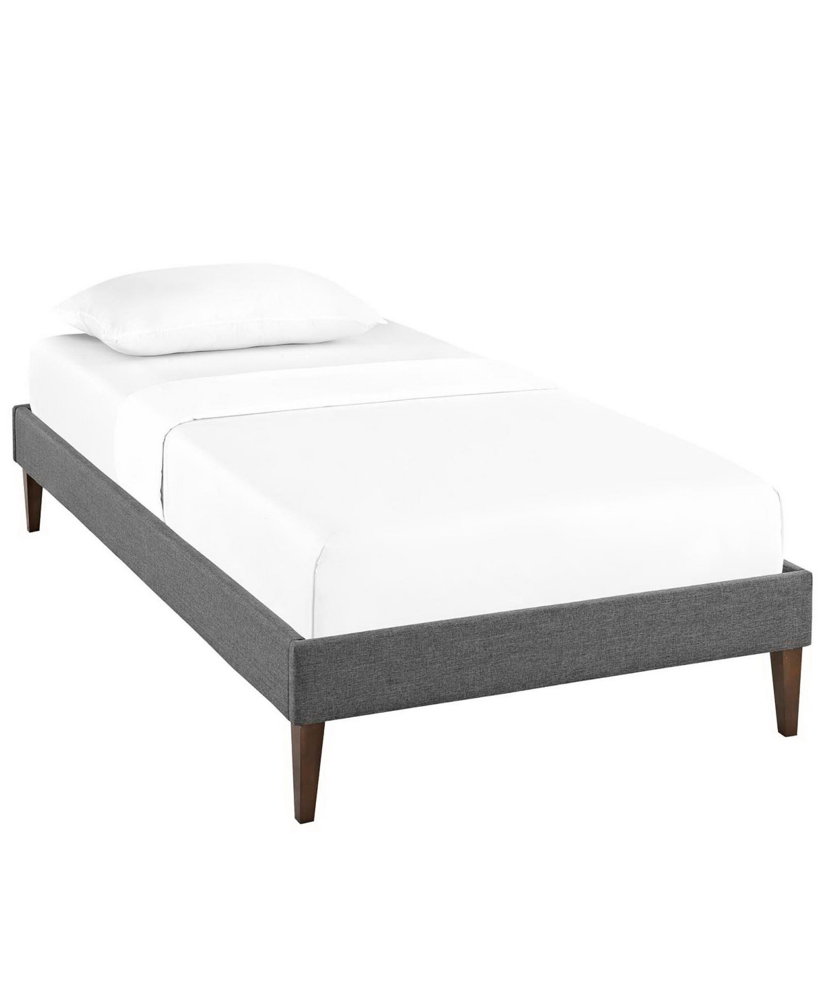 Click here for Modway Sharon Fabric Twin Bed Frame with Squared T... prices