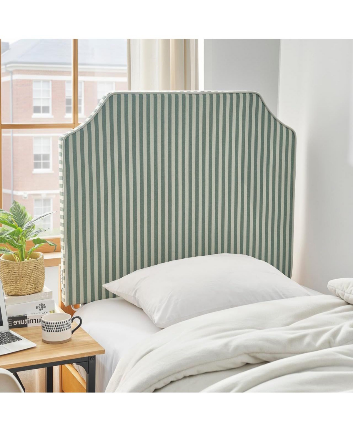Click here for DormCo Tavira Allure Outlet College Dorm Headboard... prices