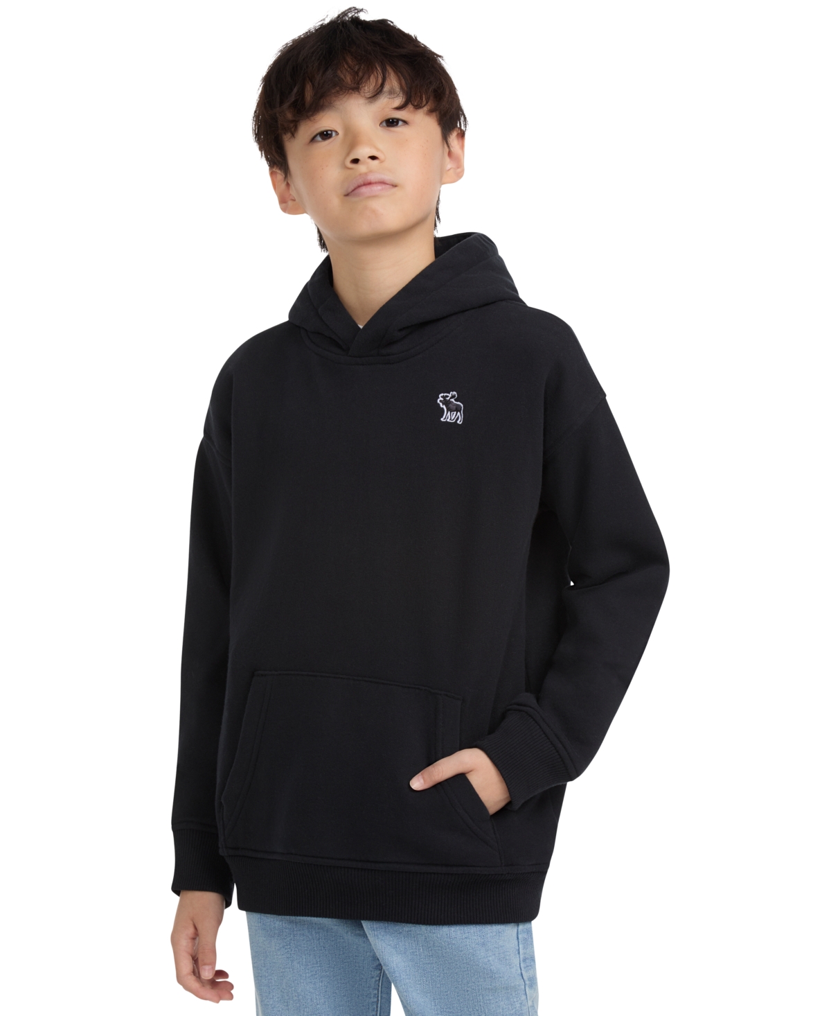 Click here for abercrombie kids Boys Essential Fleece Pullover Ho... prices