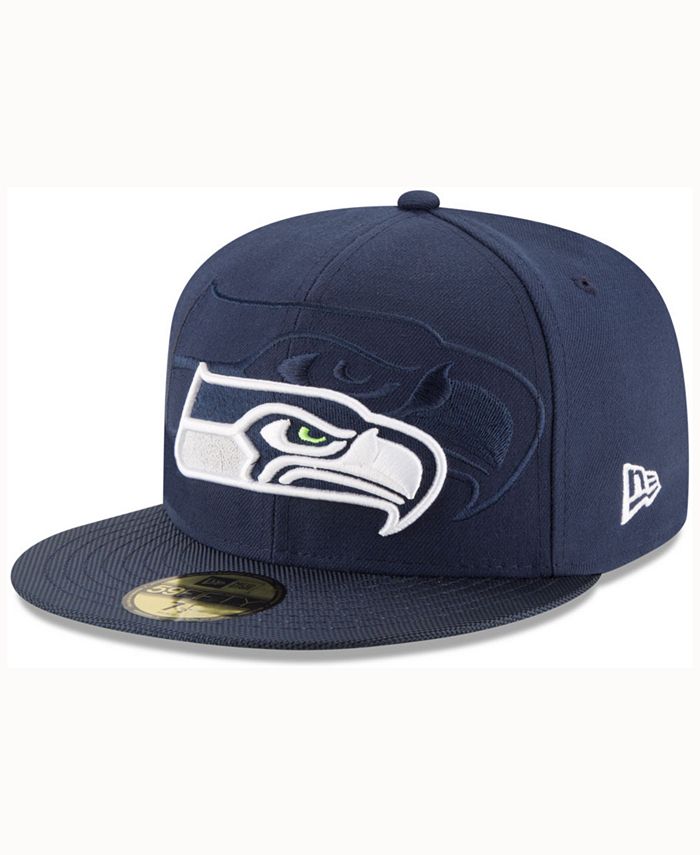 New Era Seattle Seahawks Sideline 59FIFTY Cap - Macy's