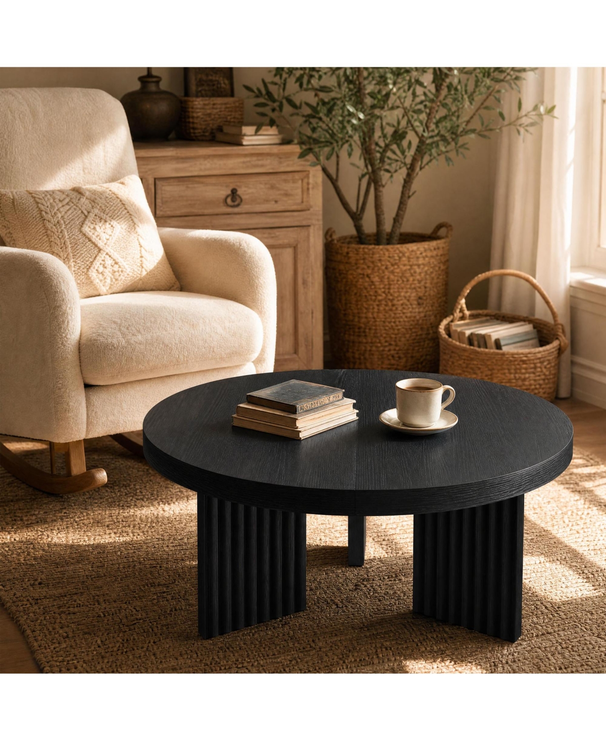 Click here for gaomon Round Coffee Table  Coffee Table for Living... prices