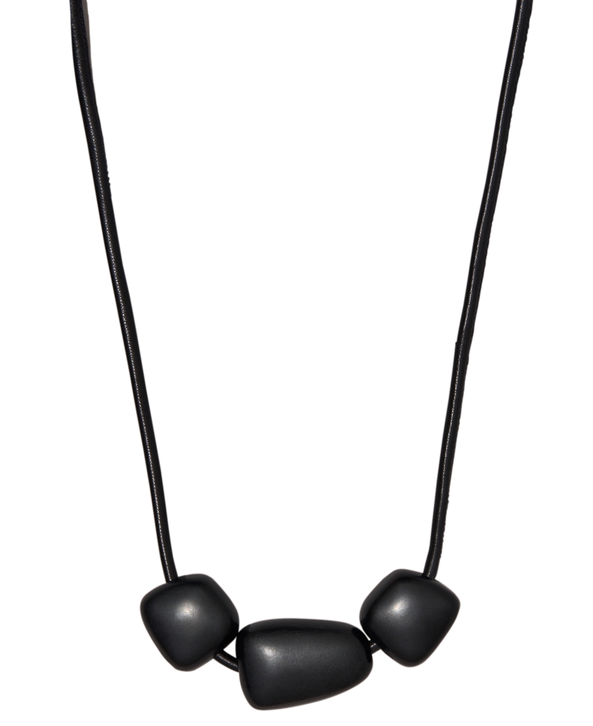 Click here for Donna Karan New York Black-Tone Matte Beaded Resin... prices
