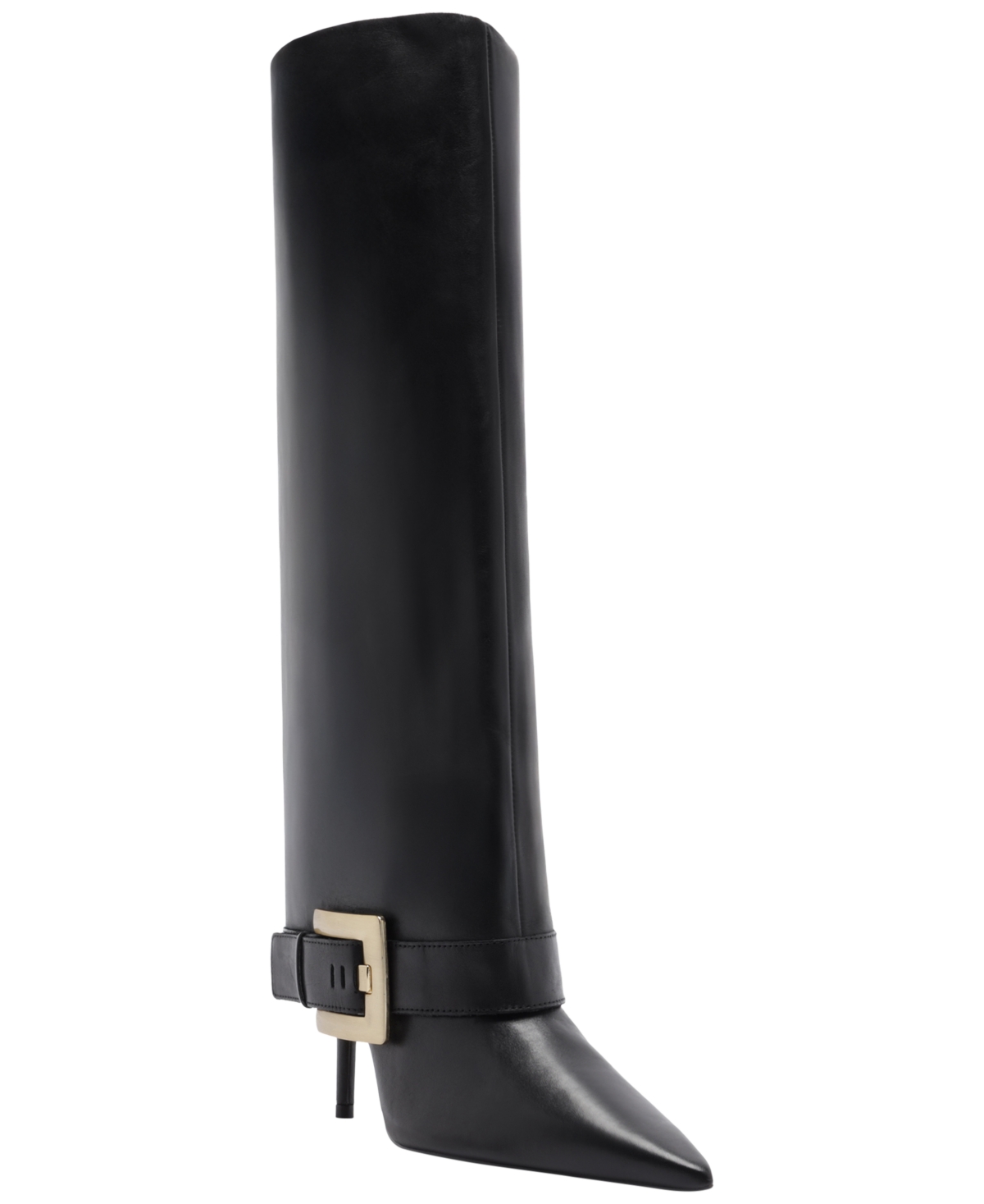 Click here for Arezzo Womens Kenny Mid Stiletto Buckle Dress Boot... prices