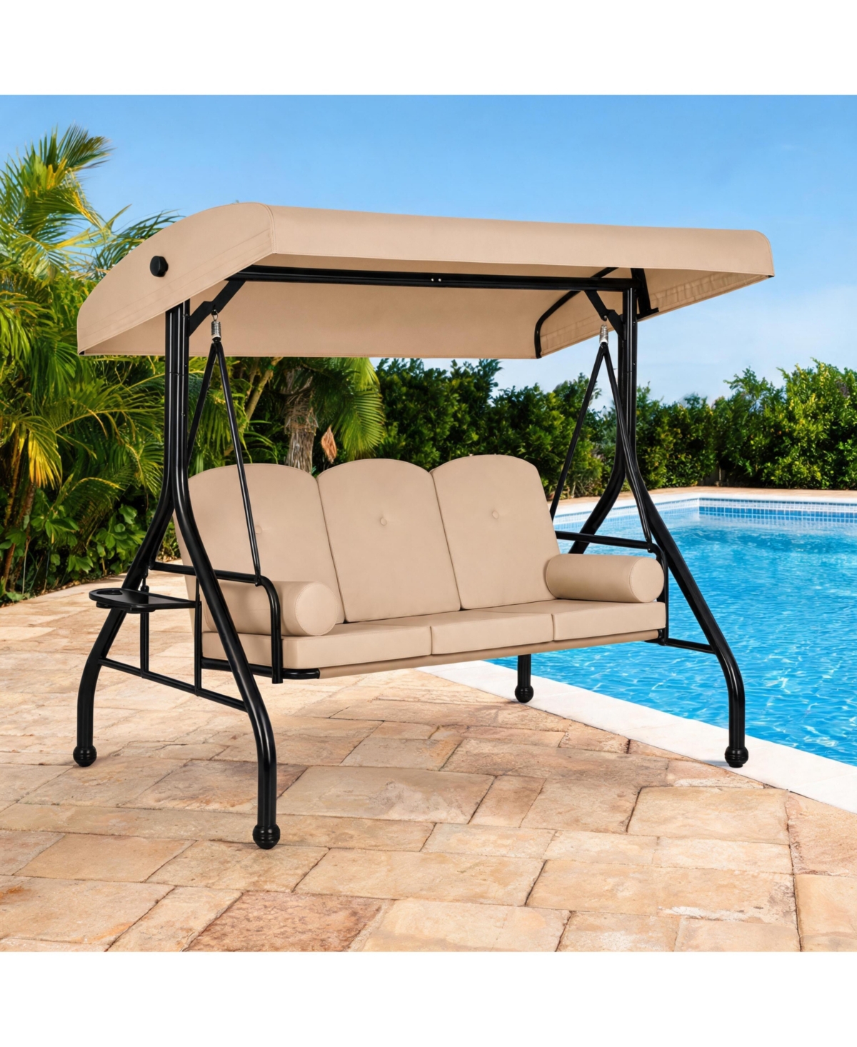 Click here for GarveeLife Outdoor Patio Swing Chair  3 Seat Porch... prices