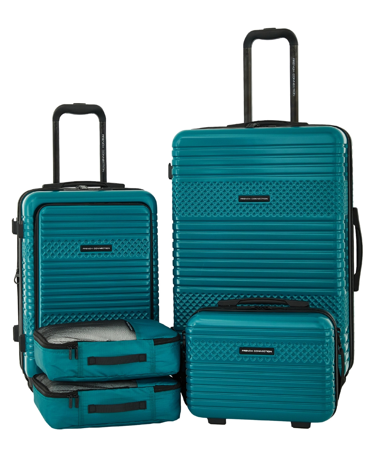 Click here for French Connection Mersai 5-Piece Hardside Luggage... prices