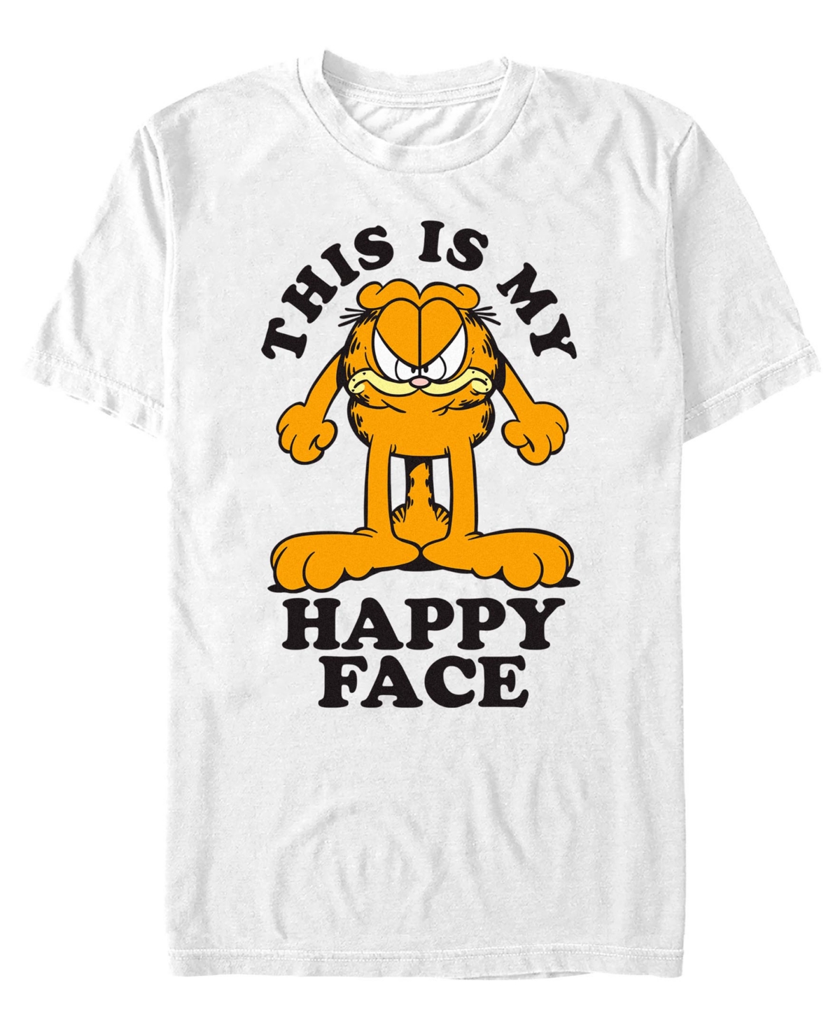 Click here for Fifth Sun MensÂ Garfield Happy Face T-Shirt - Whit... prices